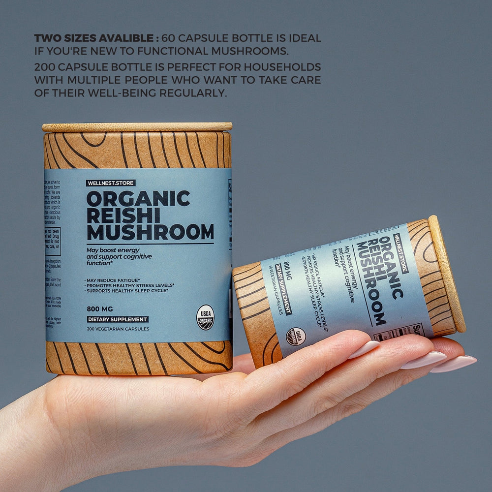 Organic Reishi Mushroom – Wellnest.Store