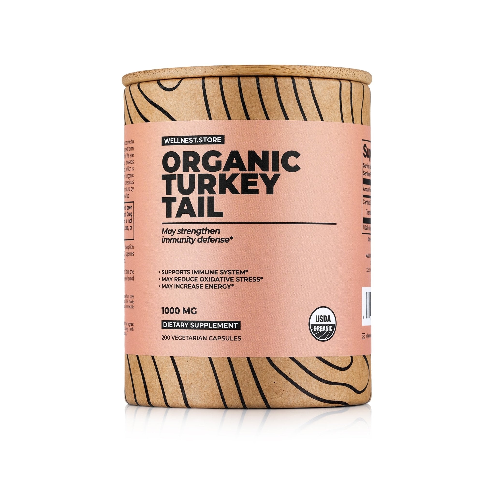 Organic Turkey Tail Mushroom – Wellnest.Store